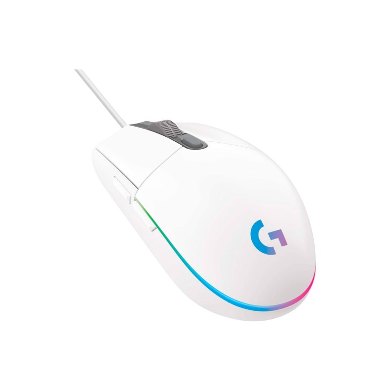 MOUSE LOGITECH G203 LIGHTSYNC RGB WHITE
